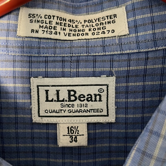 L.L. Bean | Shirts | Mens Ll Bean Button Down Shirt Euc | Poshmark